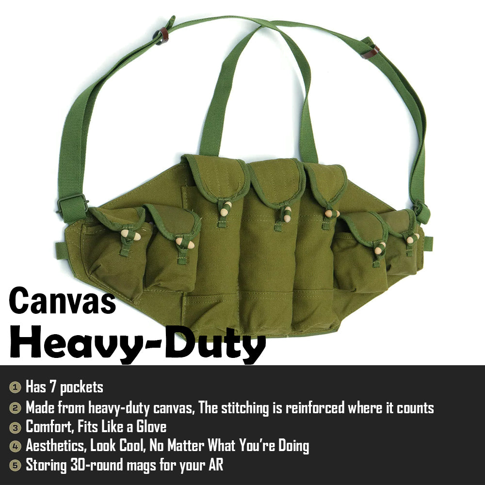 Hades Military Surplus Vietnam War US Army Chest Rig – Dinosaurized Store