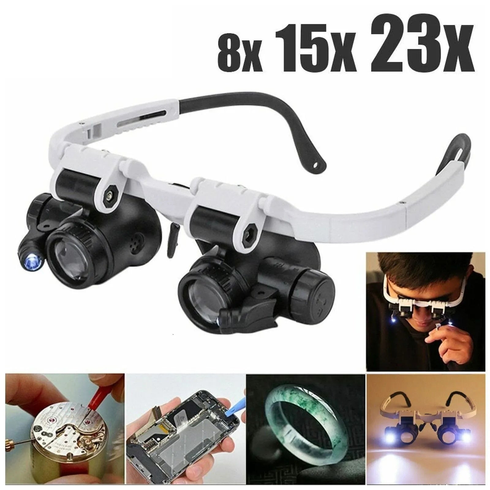 Ultra Magnifier Head-Mounted – Dinosaurized Store