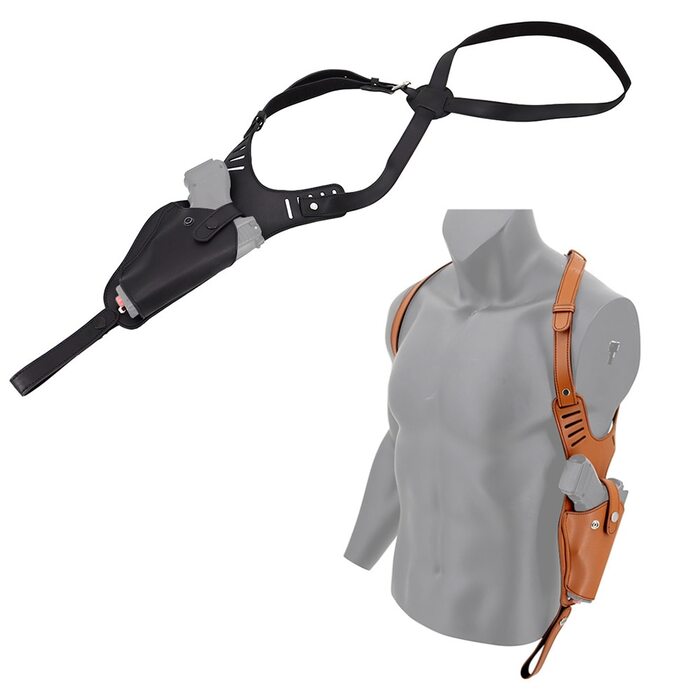 Leather Underarm Shoulder Holster – Dinosaurized Store