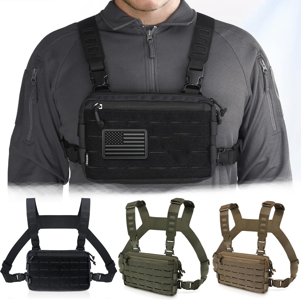 Anicetus Tactical Chest Rig Pack for Men – Dinosaurized Store