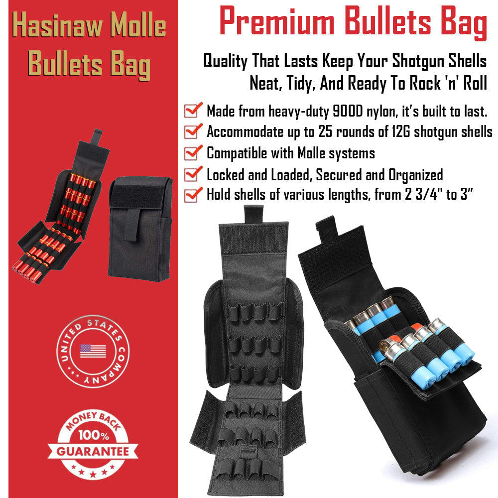Hasinaw Molle Bullets Bag – Dinosaurized Store