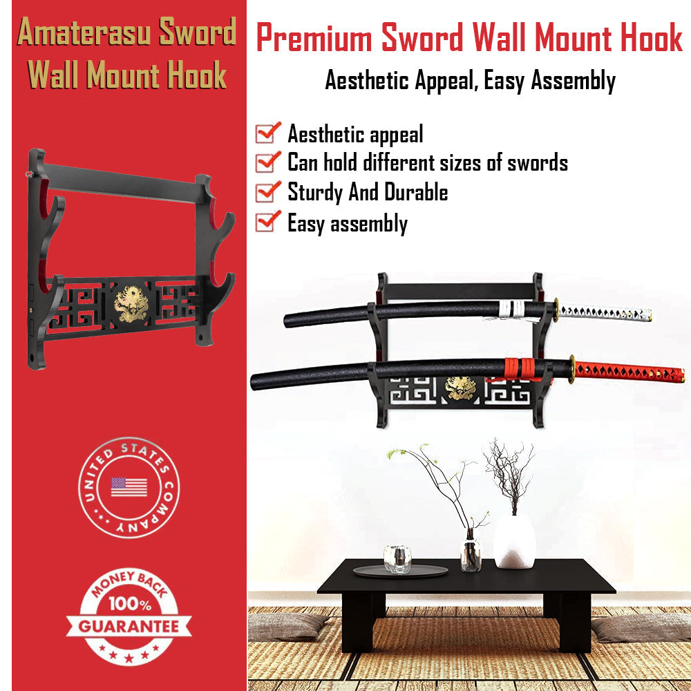 Amaterasu Sword Wall Mount Hook – Dinosaurized Store