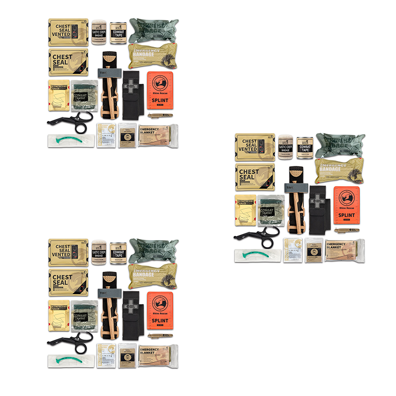 3 Alpha Survival Medical Kits – Dinosaurized Store