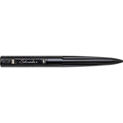 Schrade SCPENBK 5.7in Black Tactical Pen – Dinosaurized Store